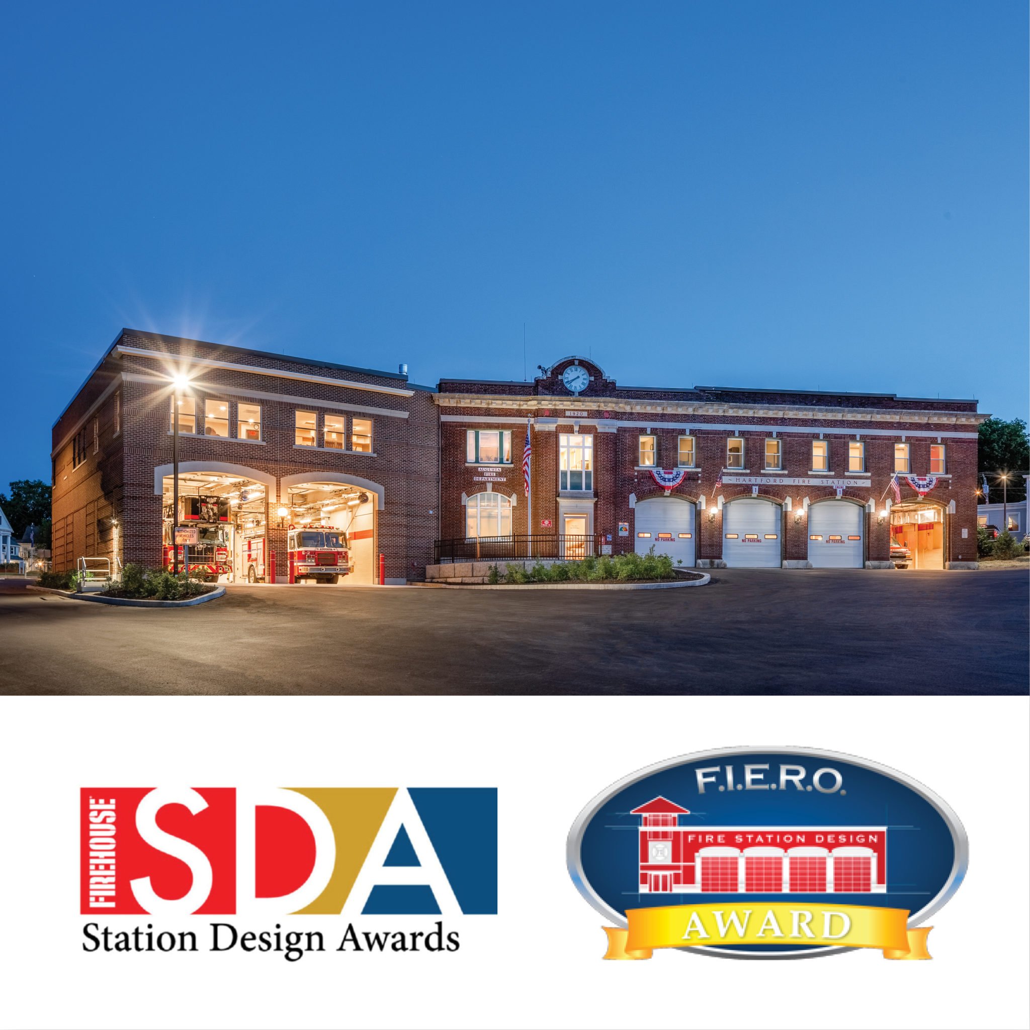 Hartford Fire Station Wins F.I.E.R.O. and Firehouse Station Design ...