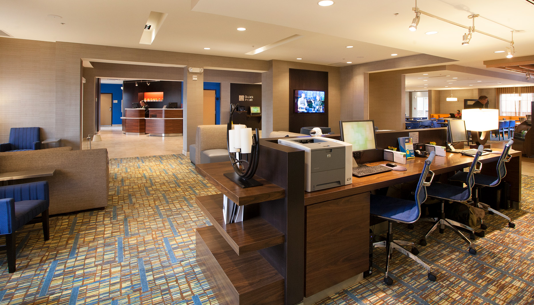 Courtyard by Marriott Interiors - WBRC Inc.