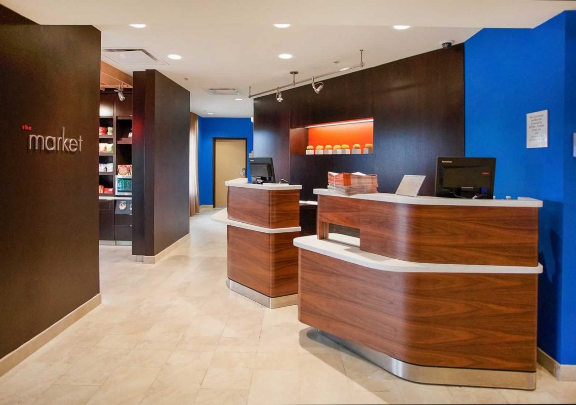 Courtyard by Marriott Interiors - WBRC Architects/Engineers